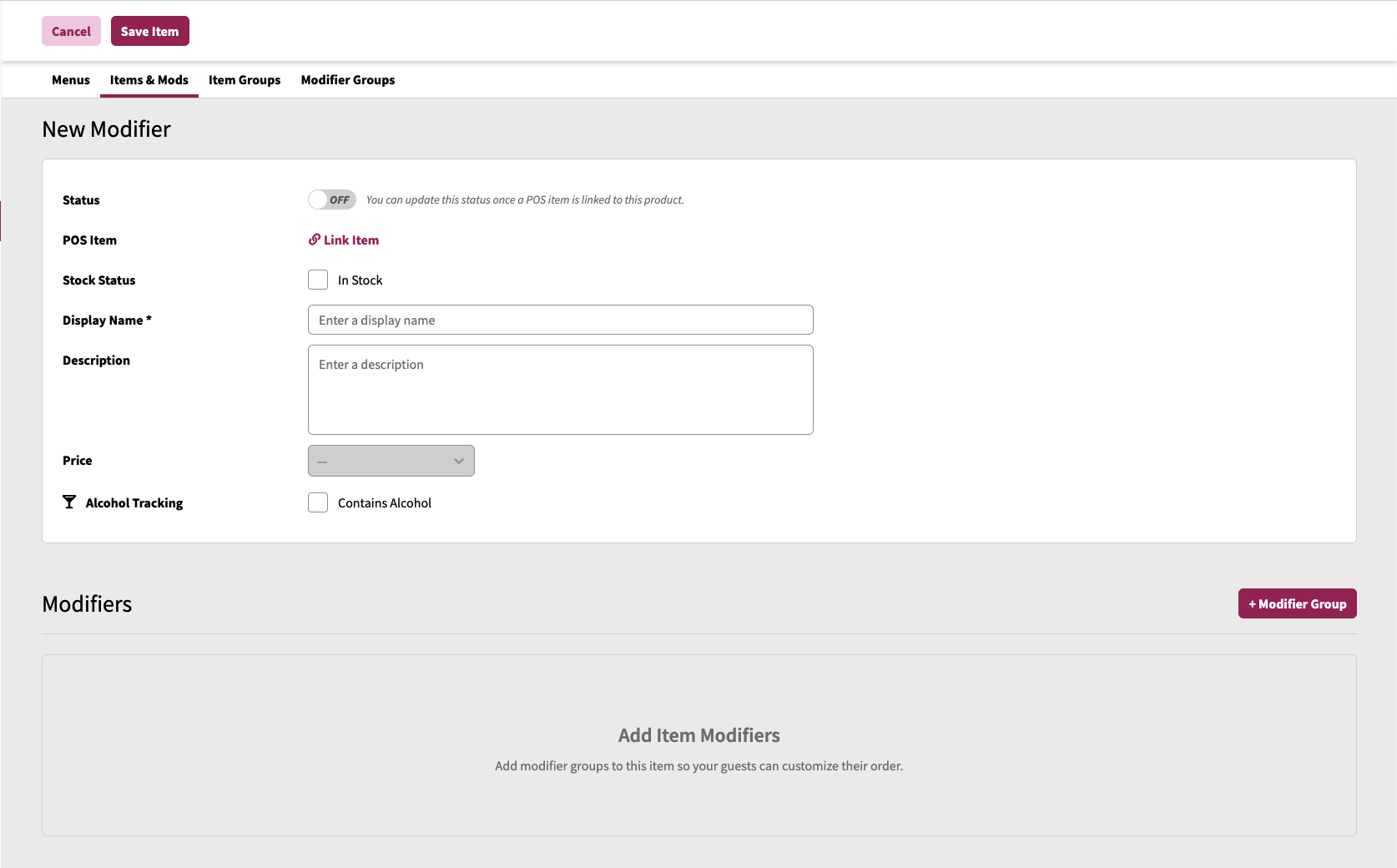 Items & Mods: Creating a Modifier